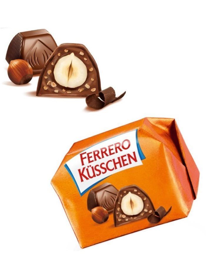 Купити зірка Ferrero Kusschen з шоколадними цукерками на ялинку 35г