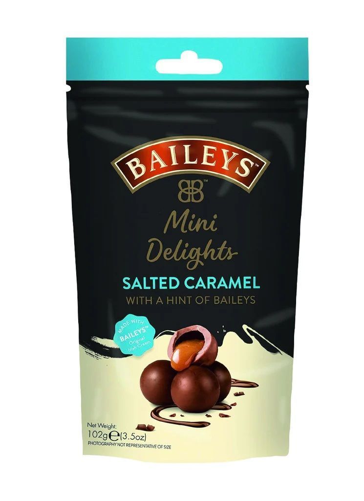 Цукерки Baileys chocolate mini delights Salted Caramel солона карамель 102г