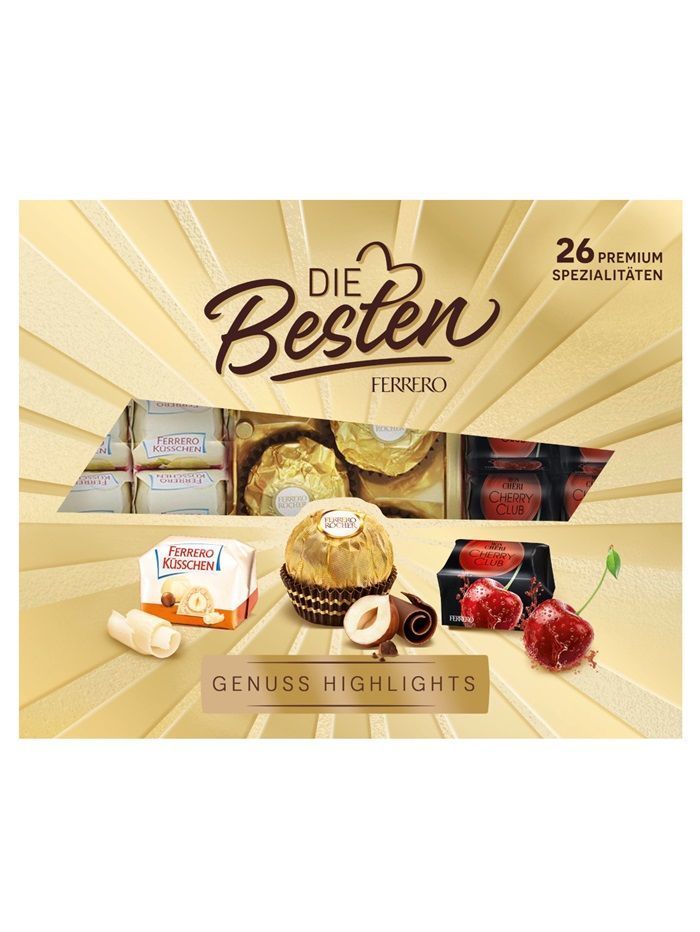 Купити цукерки преміальної якості Ferrero Die Besten Gold Limited ...